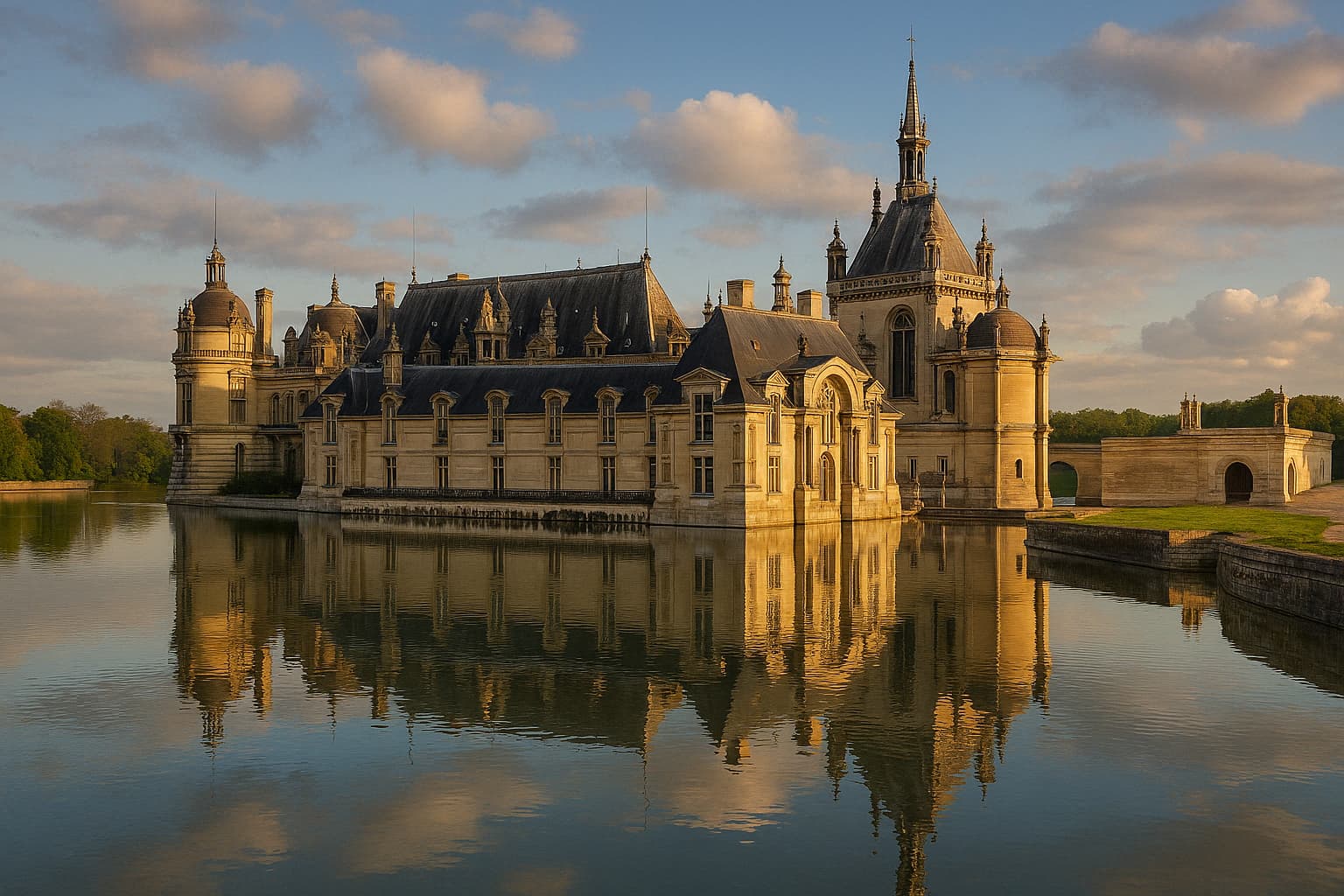 Guide des plus beaux hôtels à Chantilly